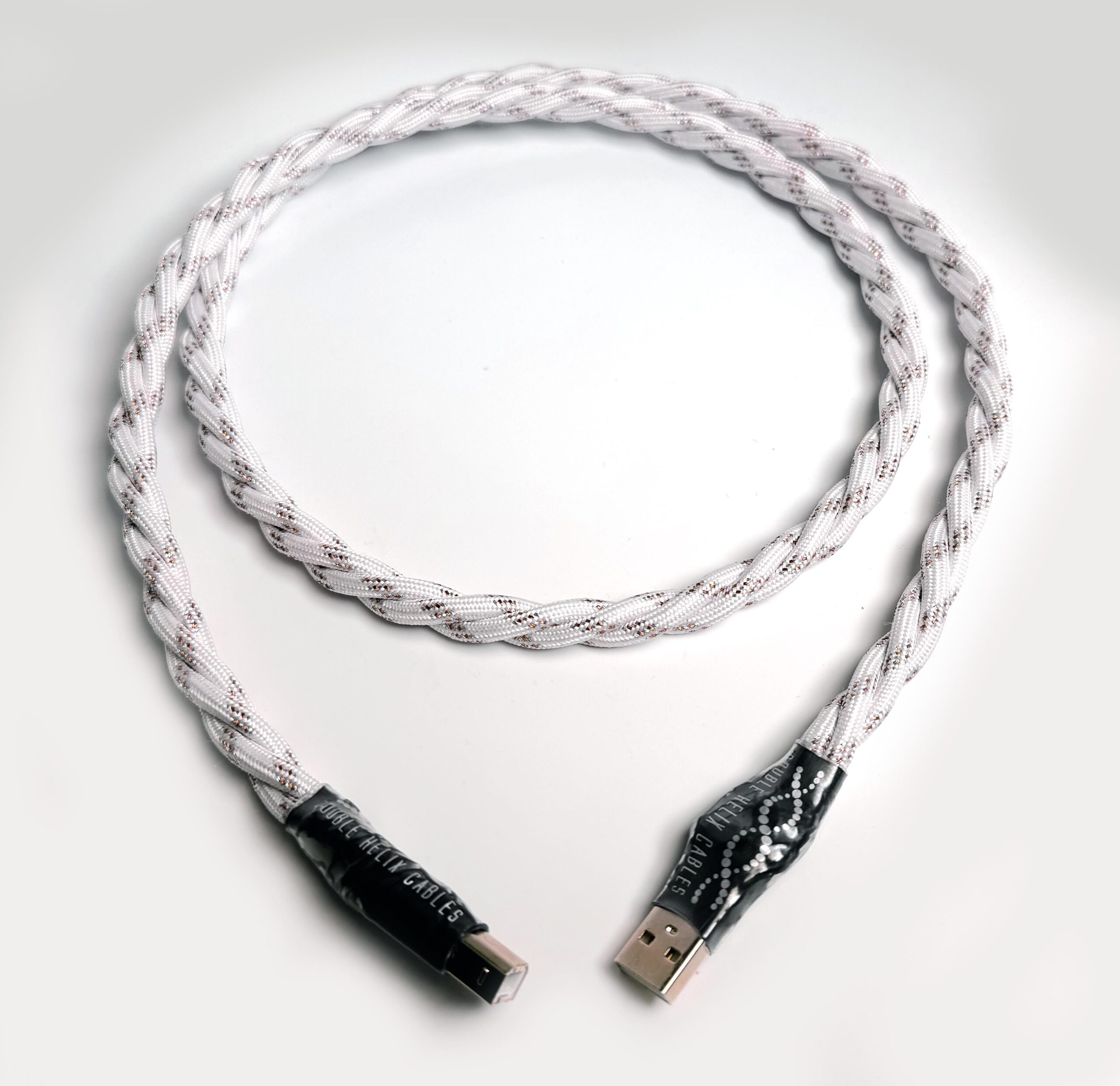 DHC Metagenome OCC Silver USB Cable (1 meter) - Double Helix Cables